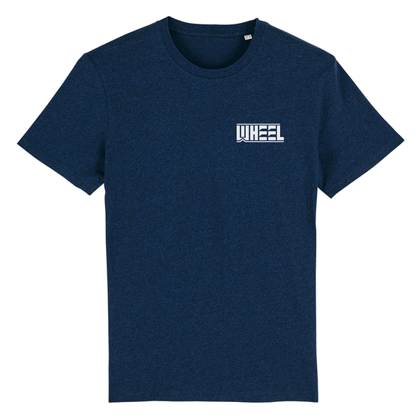 WHEEL // CHARISMATIC LEADERS - NAVY T-SHIRT - Wild Thing Music Store